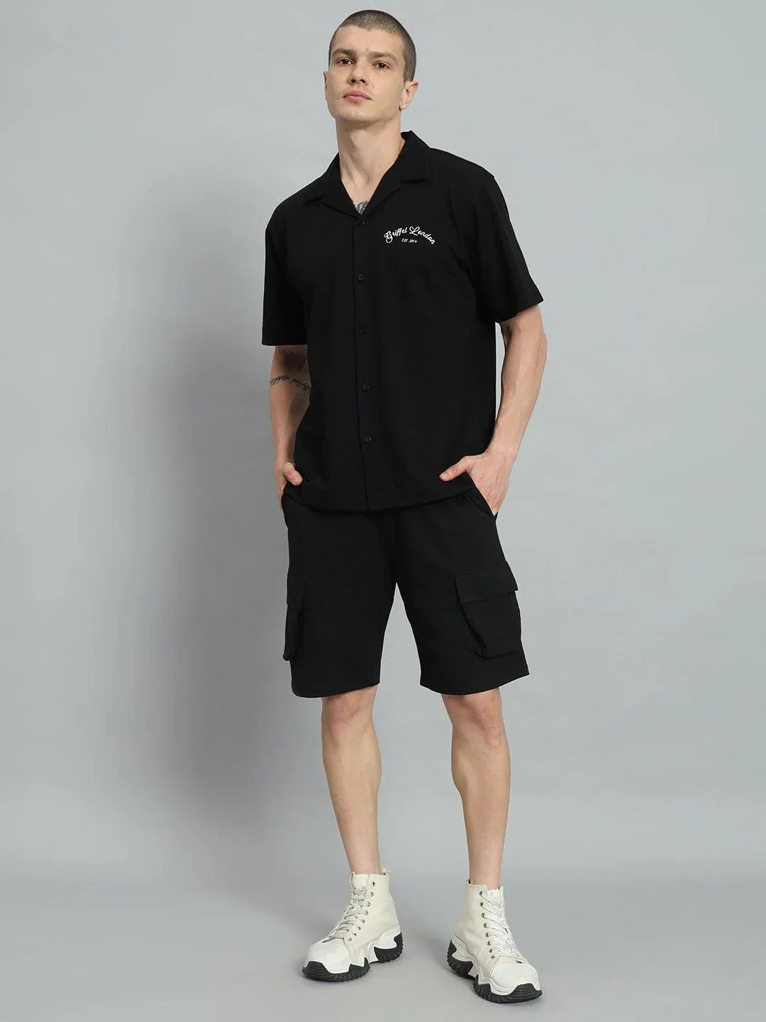GRIFFEL LONDON Bowling Shirt and Shorts Set – griffel